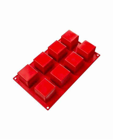 MOLDE SILICONE CUBE 6 CAVITY – YC Depot