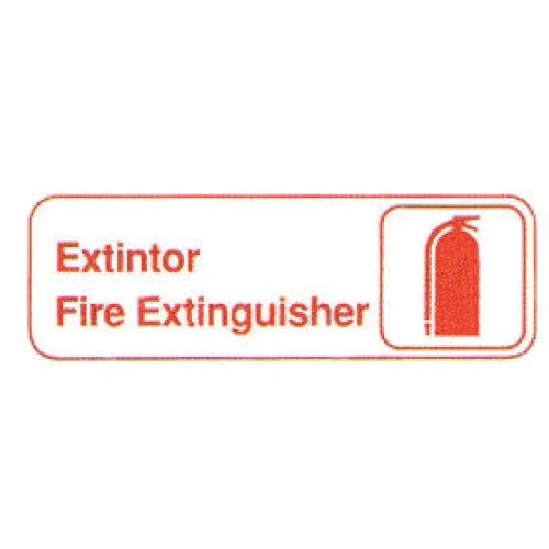 ROTULO 3X9 EXTINTOR-FIRE EXTINGUISHER – YC Depot